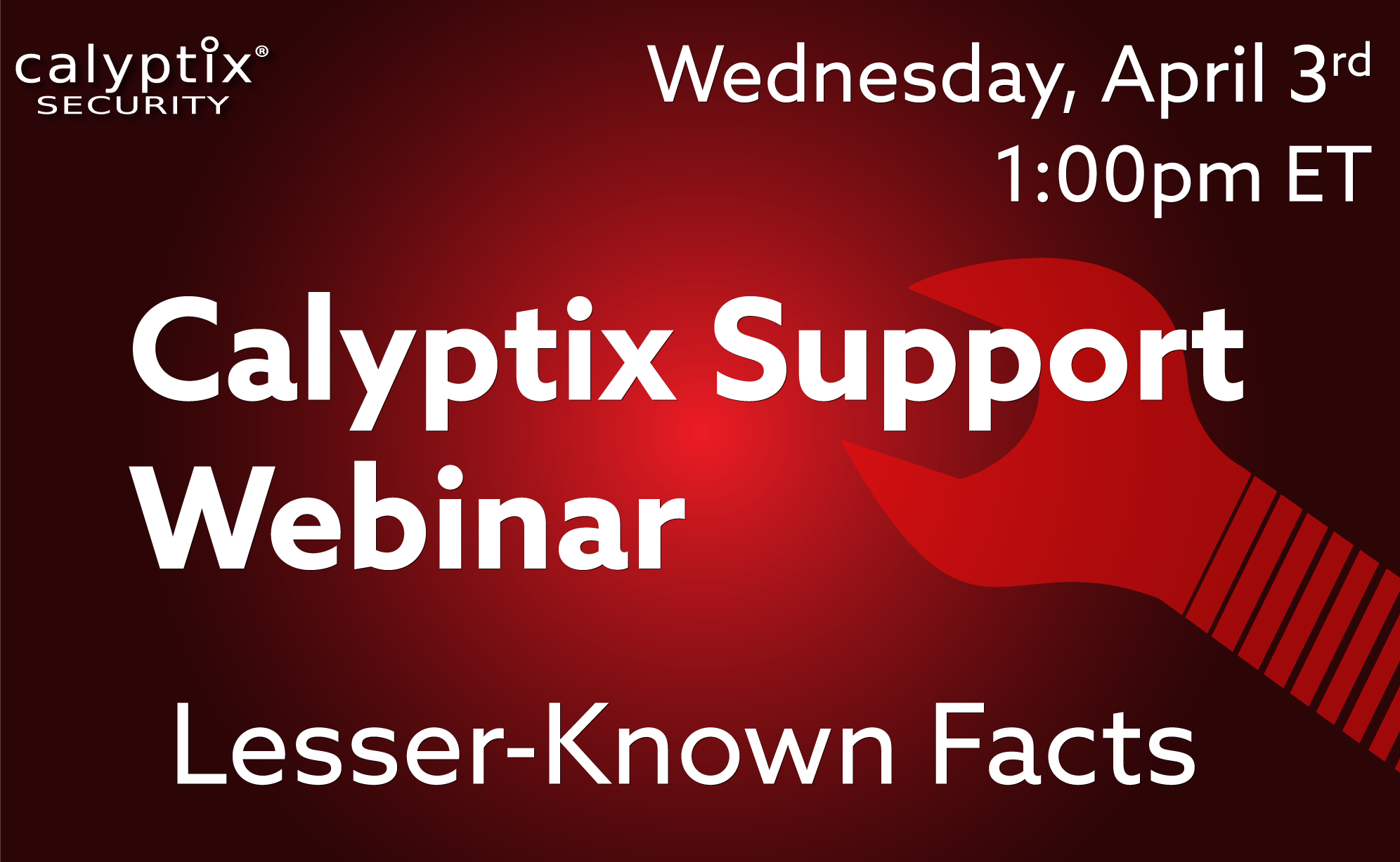 Calyptix Event Calendar